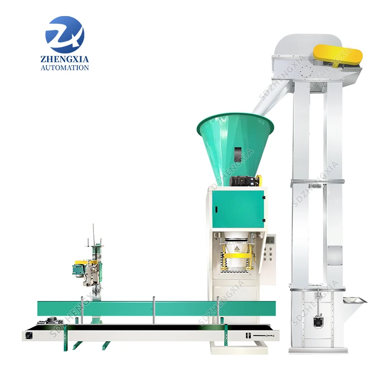 Gravel Stone Bagging Machine 5kg 10kg 25kg 50kg Animal Feed Limestone ...