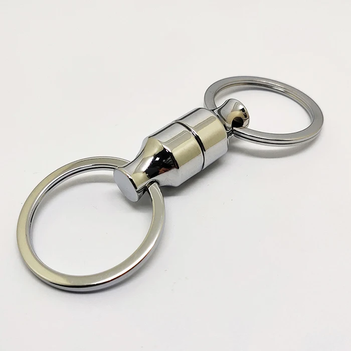 Heavy Duty Key Chain Holder Magnet Keyring - Strong Magnet