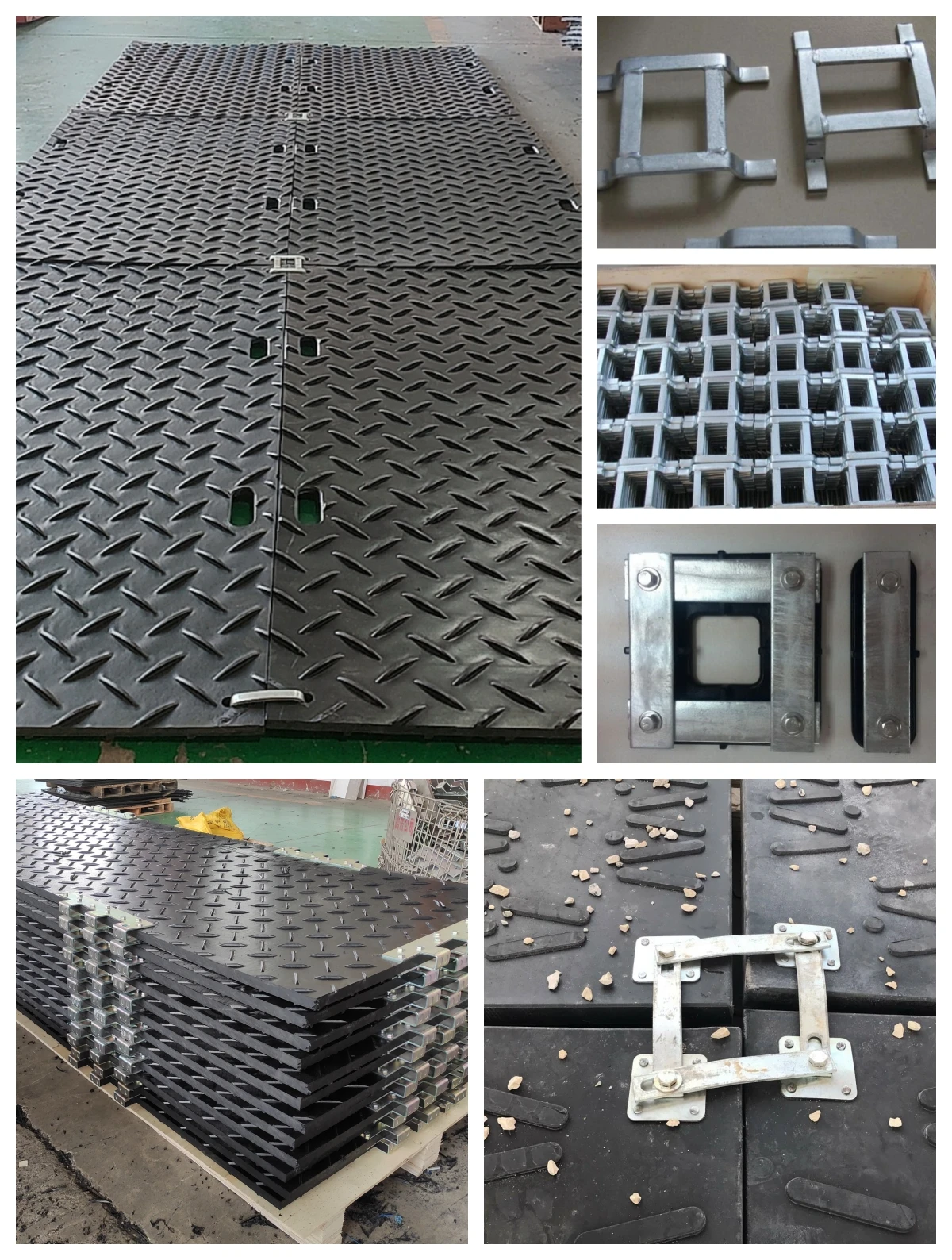 4x8 Plastic Track Way Heavy Duty Ground Protection Mats - Buy Extruded ...