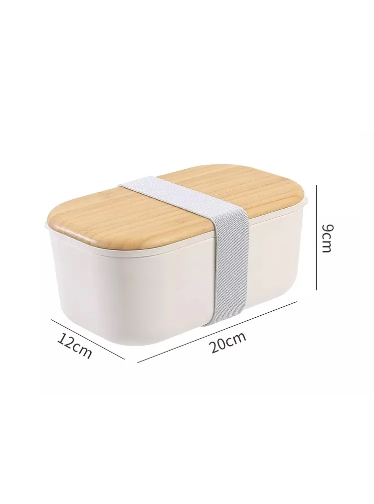 Bamboo Fiber Lunch Box Kitchen Rectangular Food Container Rpet Lunch ...