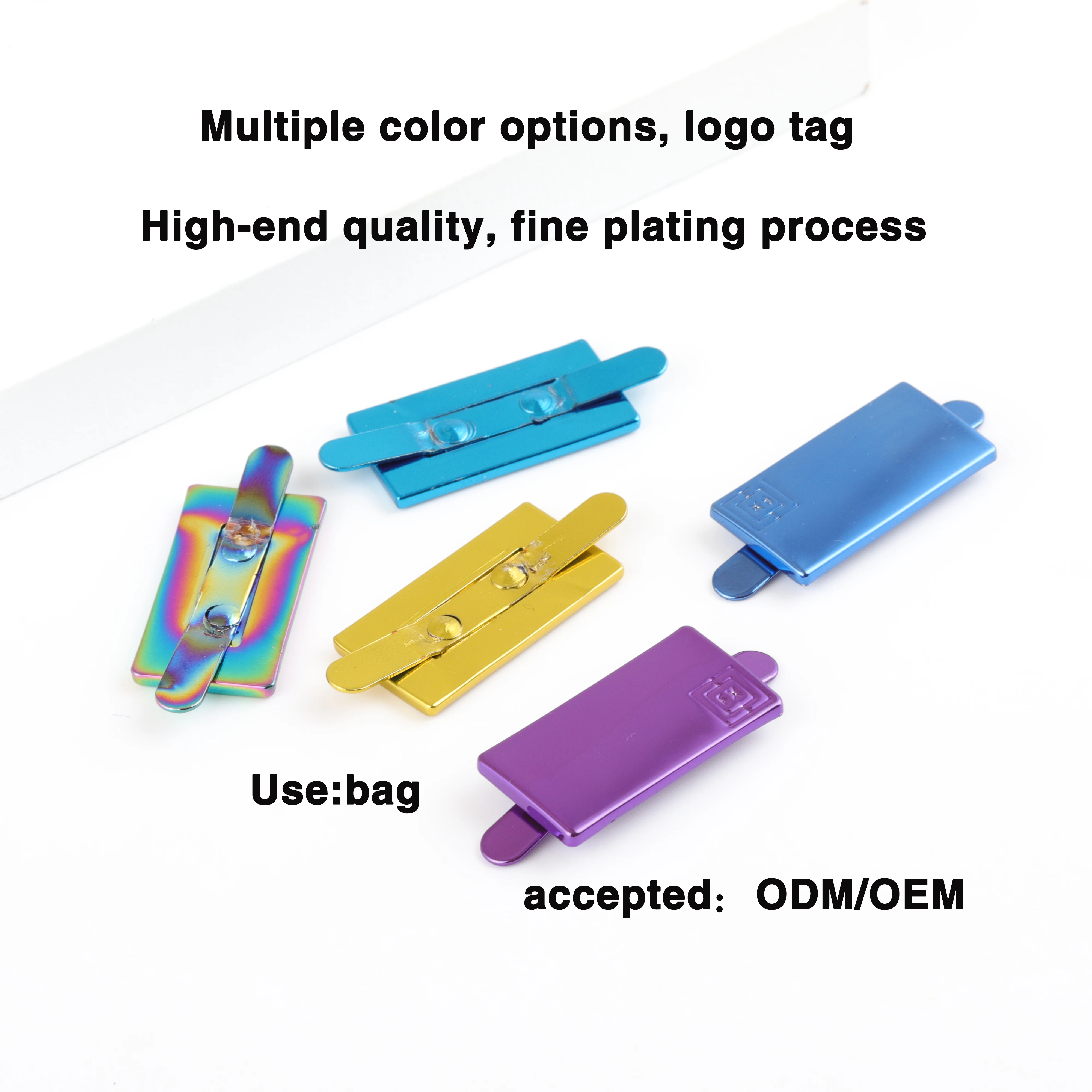 Bag Accessories Metal Label - Custom Logo Tags