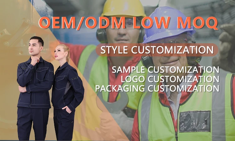 Reflective Work Uniform Factory Safety Long Sleeves Working Clothes ...