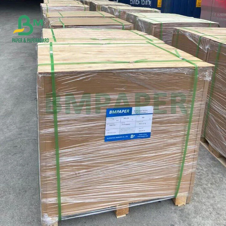 90gsm High Expansible Kraft Cement Paper for Building Materials Package ...