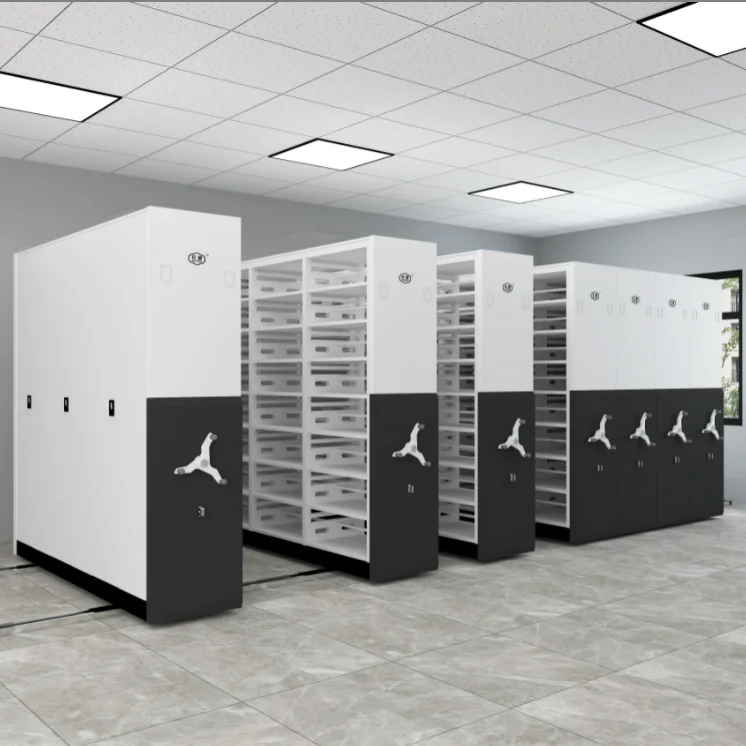 Commercial Furniture Compactor Storage Shelving System Library Compact ...