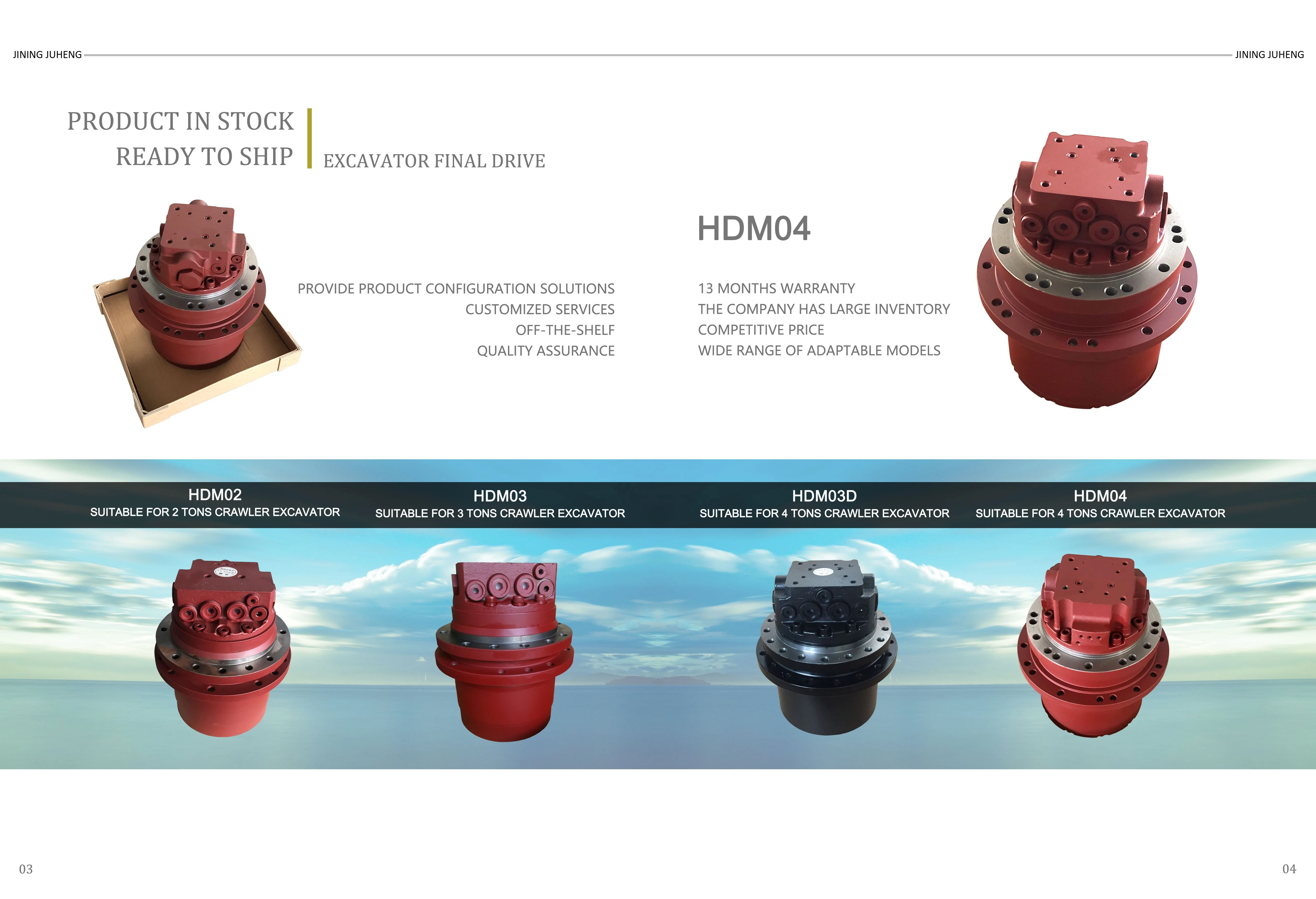 PC120 Track Motor Excavator PC120-6 Final Drive 203-60-63110 Travel ...