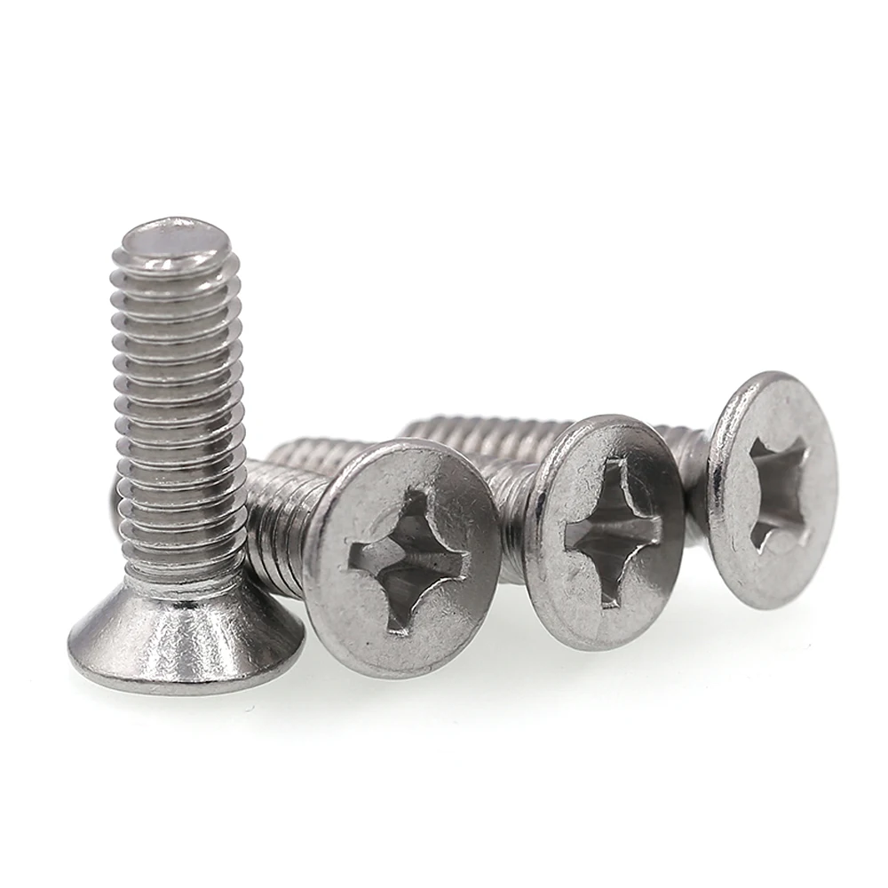 Din965 Stainless Steel A2 A4 Countersunk Head Screw 304 316 - Buy A2 A4 Countersunk Head Screw ...