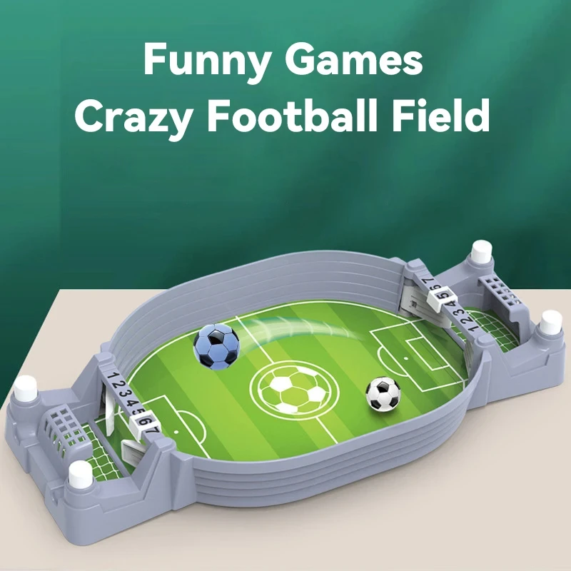 Mini Table Football Board Game - Tabletop Soccer Play