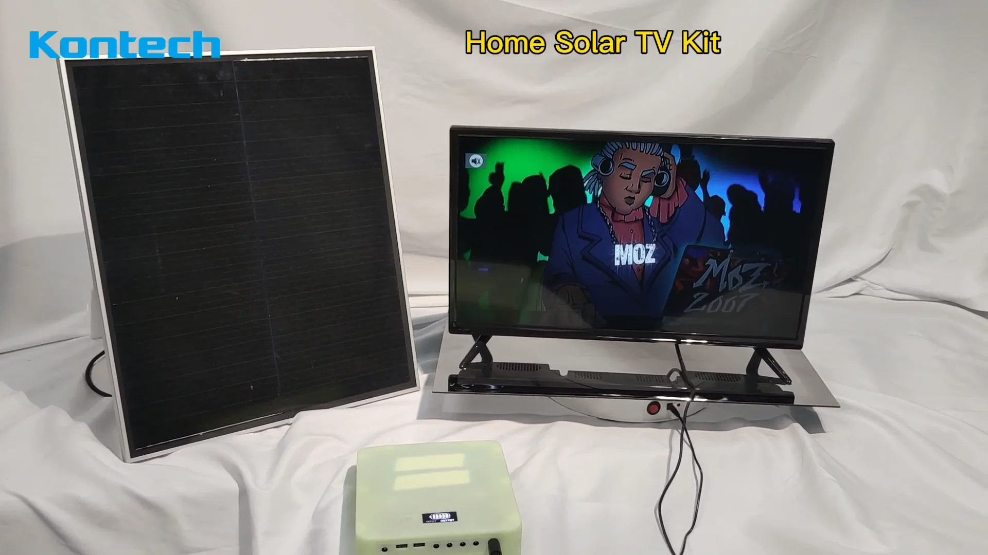 Rechargeable Dc 12v 32 Inch Solar Powered Tv Sets With Solar Panel And ...
