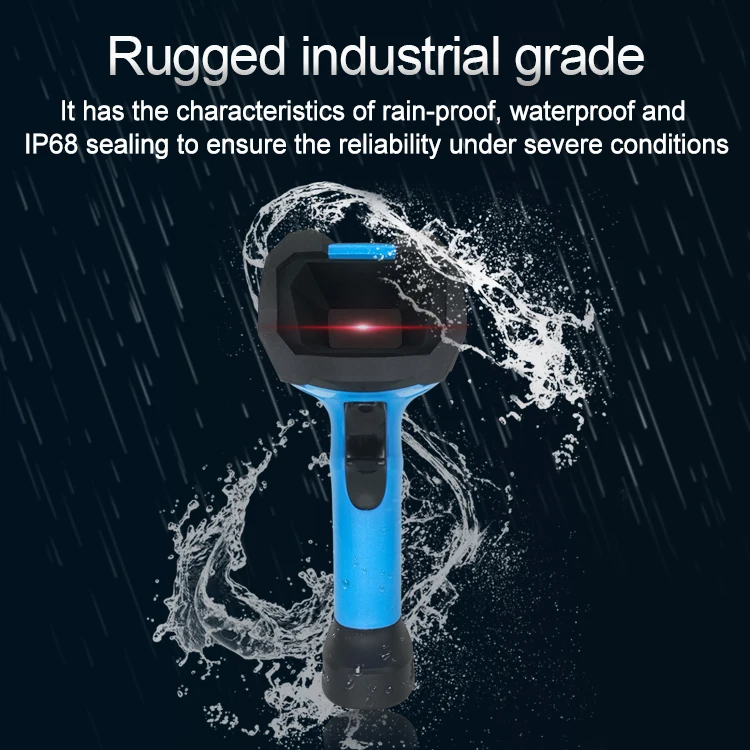 High Speed 2d Dpm Qr Code Scanning Handheld Wireless Bar Code Scanner ...