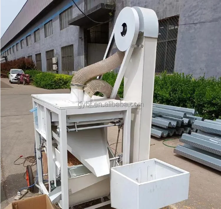 Seed Selector Vibration Grain Cleaner Bean Seed Cleaning Machine Grain ...