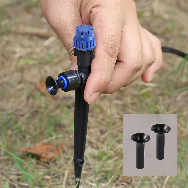 Efficient Drip Irrigation with 8-Hole Adjustable Emitters