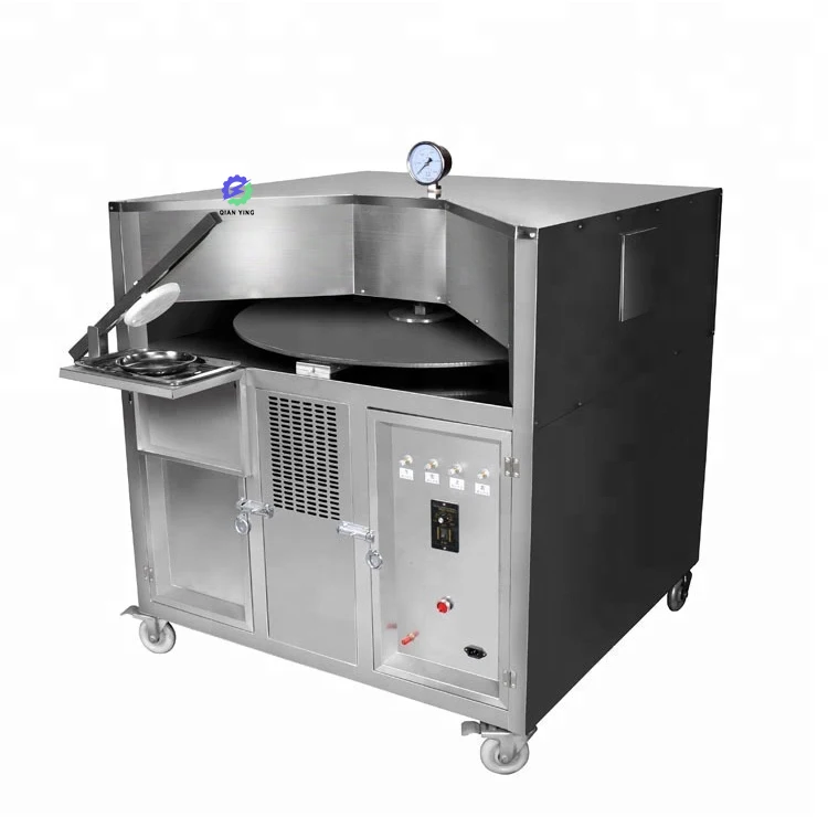 Arabic Pita Bread Rotating Oven Gas Heating Pizza Bread Baking Oven ...