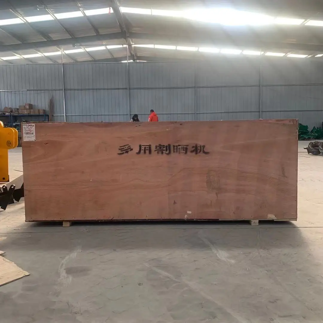 Mini Tractor Reaper 4gl150 Paddy Reaper Cutting Head Coupled With Mini ...