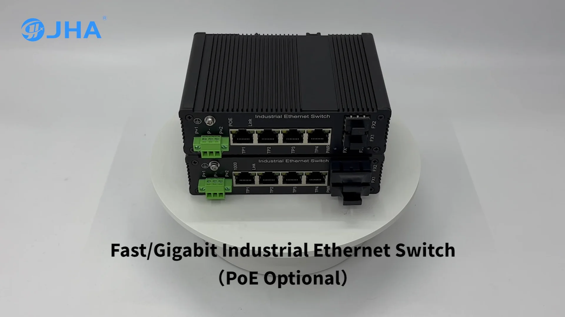 4 10/100/1000m Lan Port And 2 1g Fiber Uplink Port Web Smart Managed ...