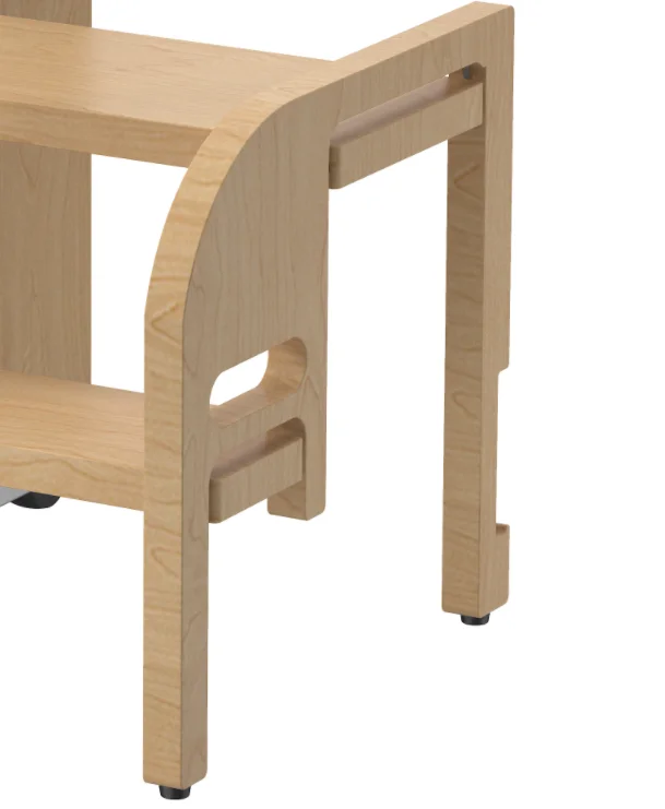 New Design Factory Integrated Cabinet Step Unit Ladder for Kitchen