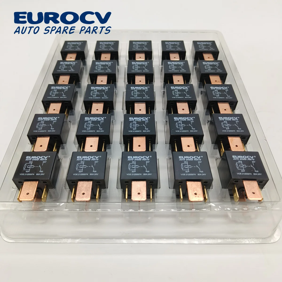 Spare Parts For Volvo Trucks Voe 20390648 21255974 Relay 4 Pin 24v 80a ...