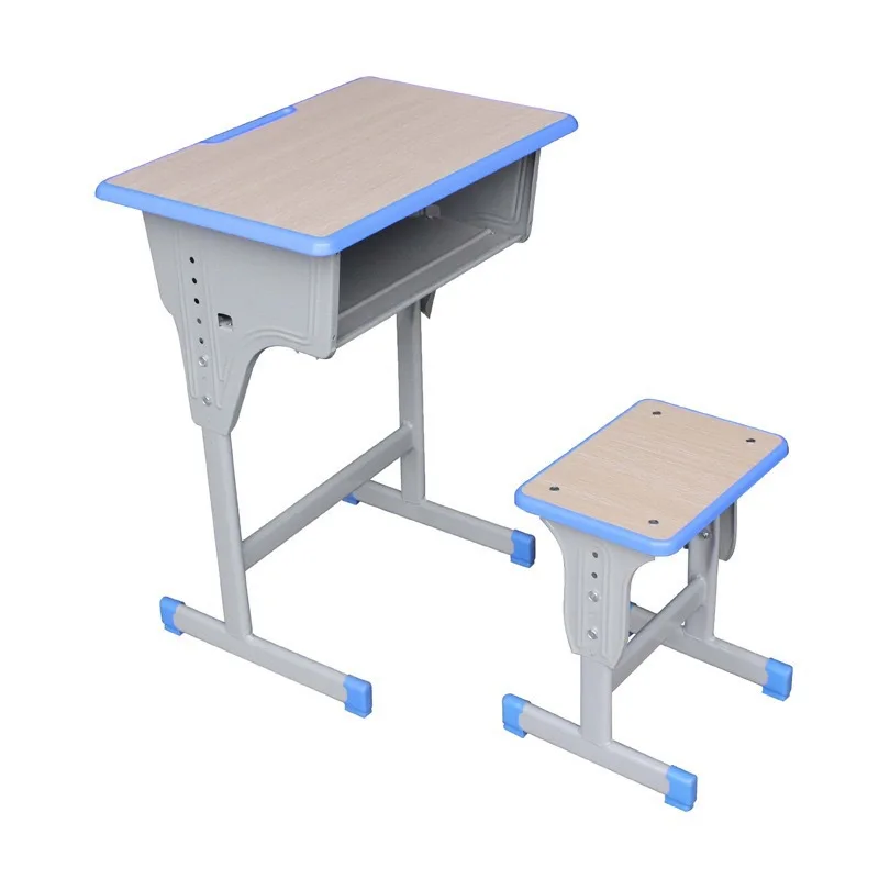 Comnenir Single Primary School Furniture Student Desk and Chair ...