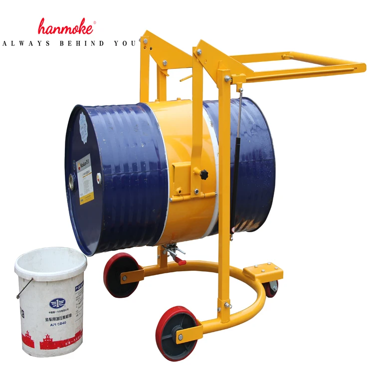 Mechanical Operated 300kg Capacity Drum Karrier 45 Kg Net Weight Mobile ...