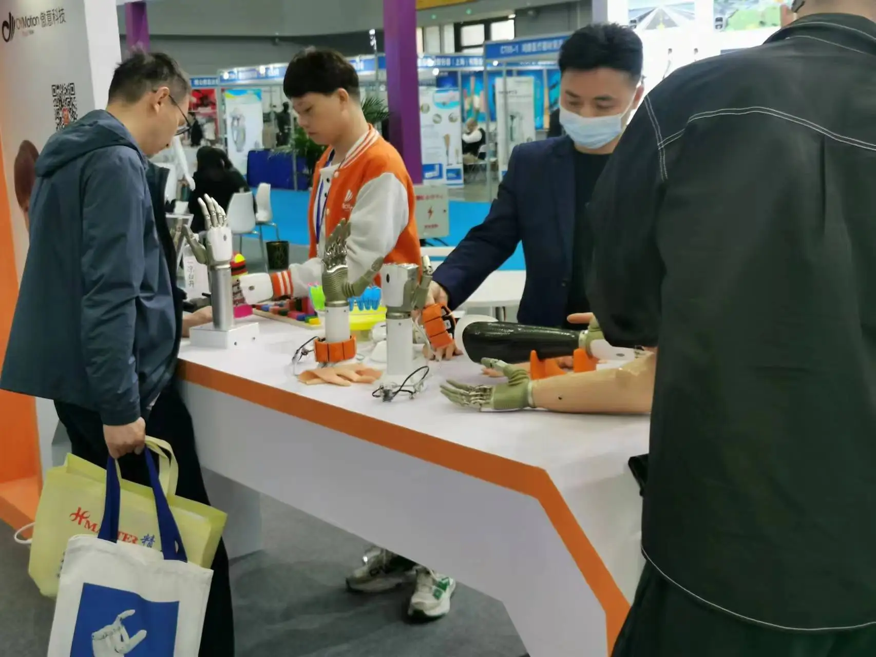 Bionic Hand Myoelectric Myo EMG Sensor - Rehabilitation & Research