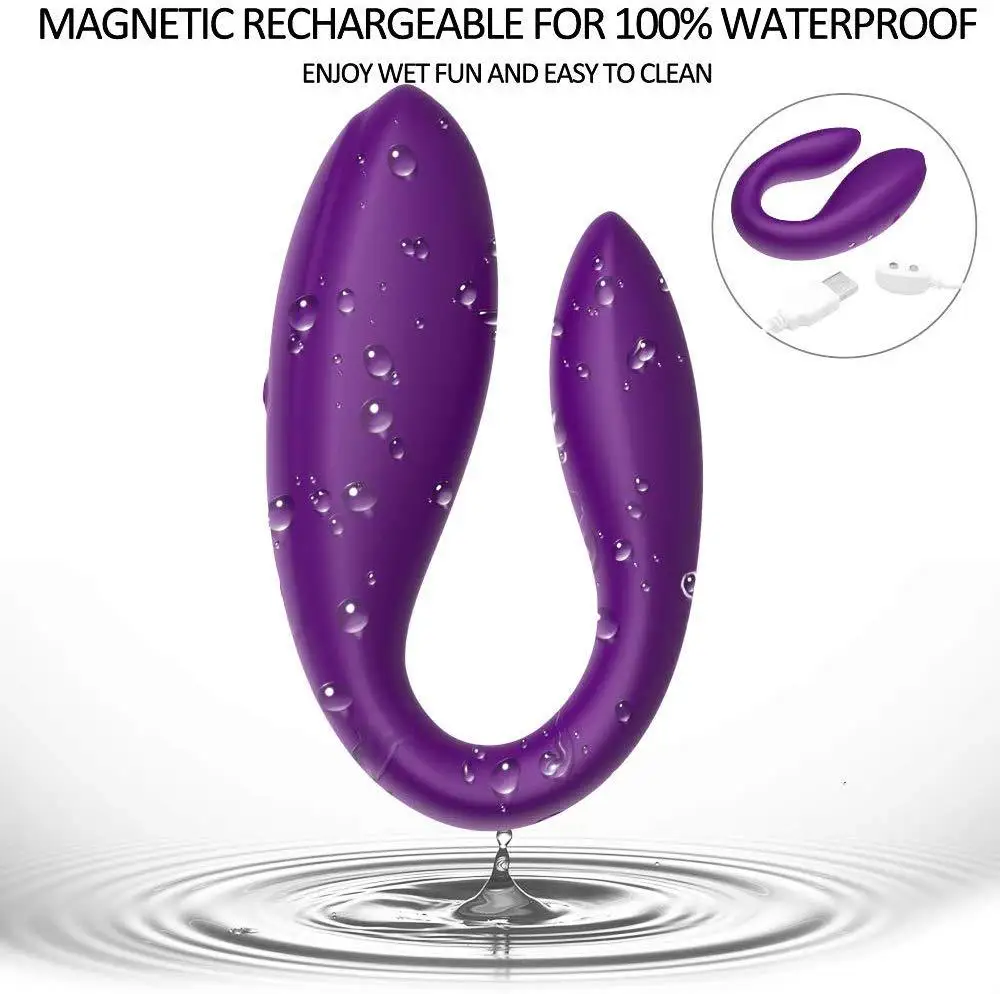 Wireless Remote Control Couple Vibrator - G Spot Fun