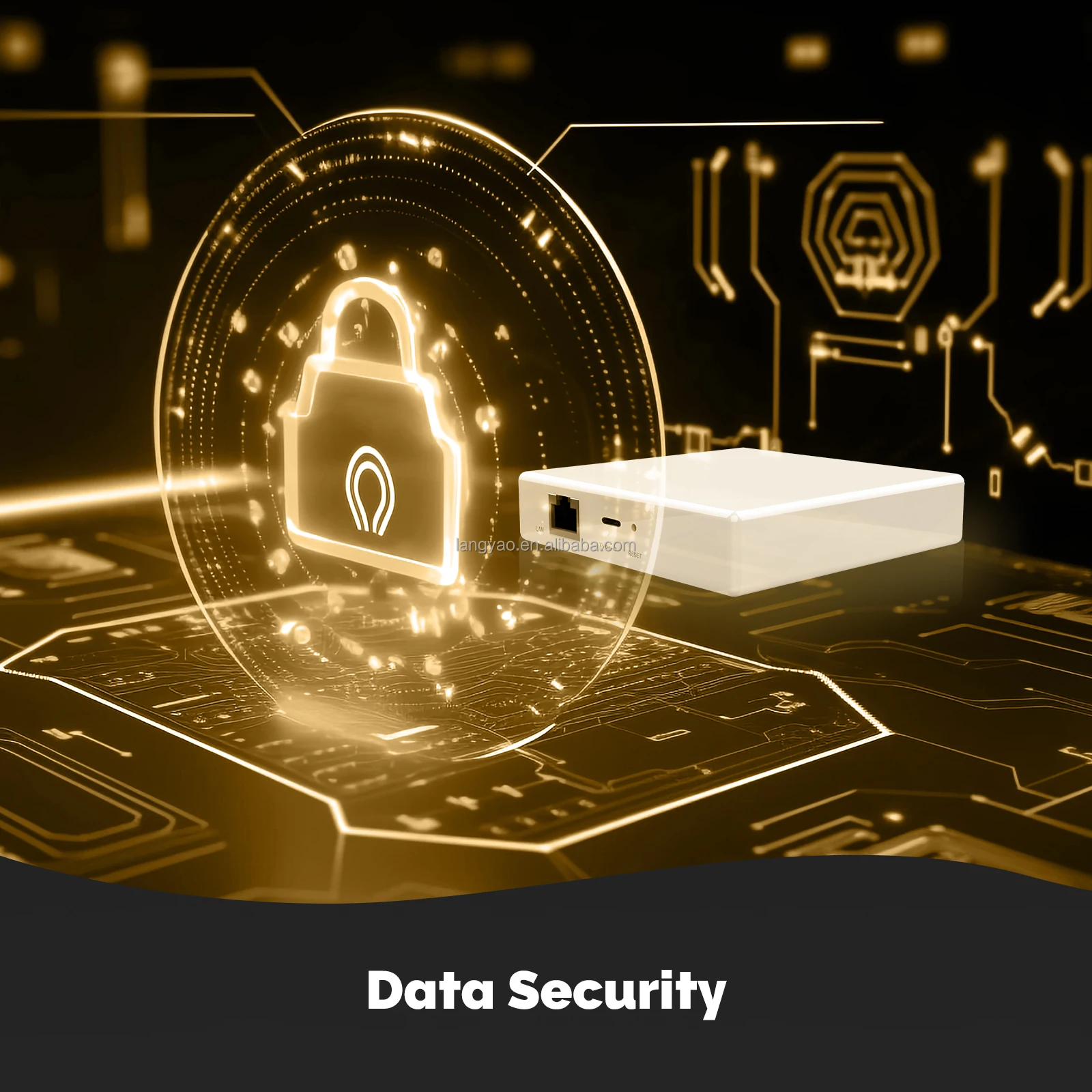 Langyeao Matter Gateway Tuya Zigbee Smart Home Hub Bridge