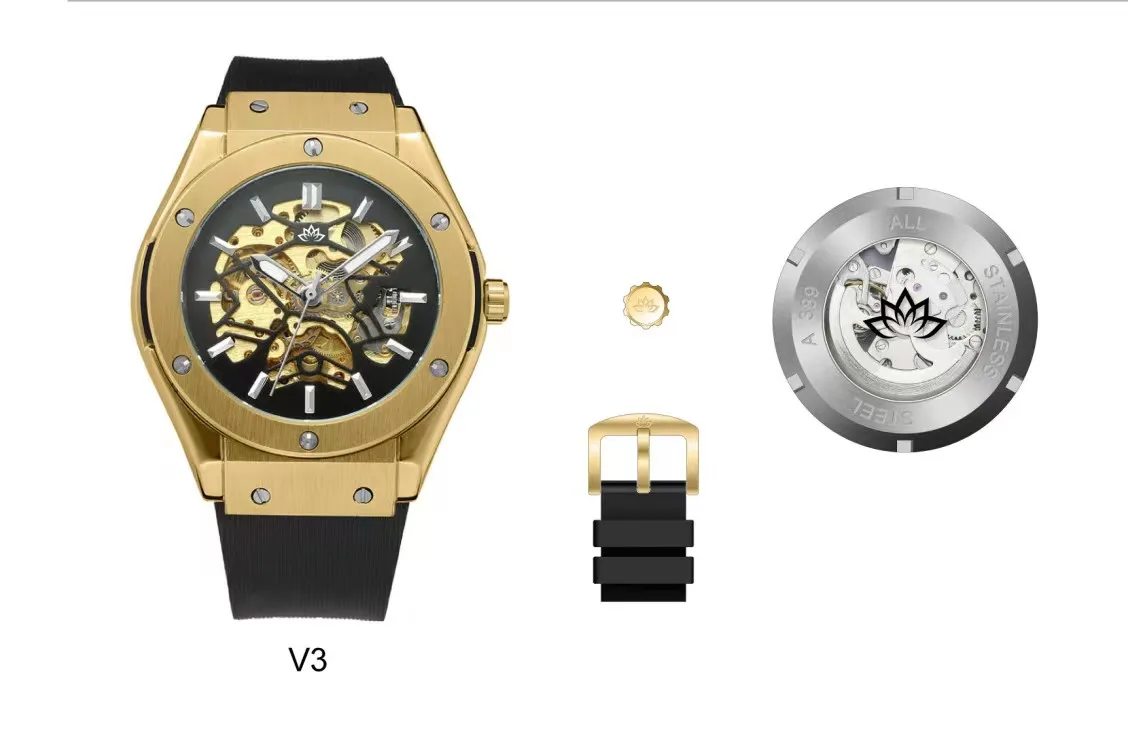 Winner Watch - Luxury Mens Automatic Sport Design Bezel