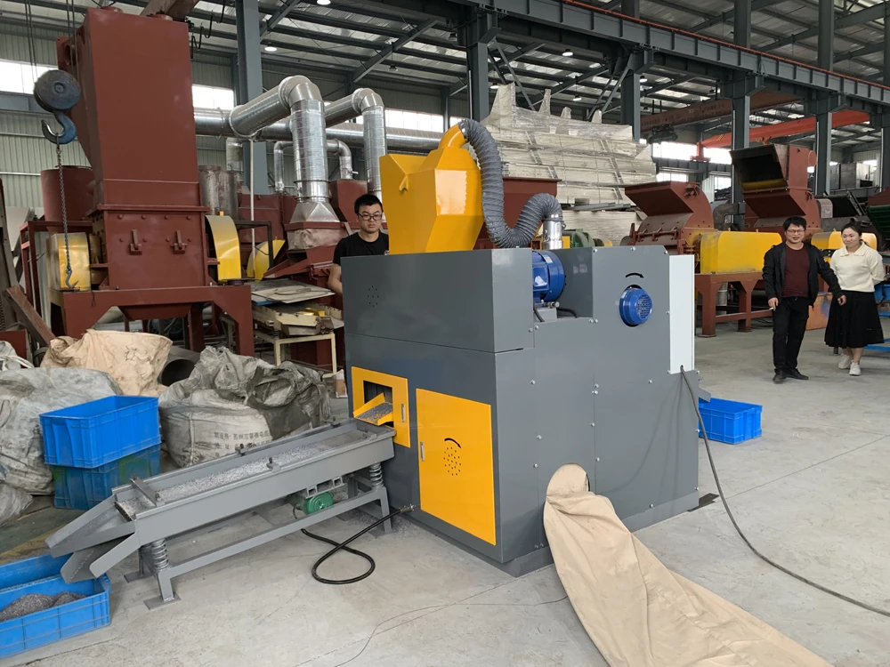 50-80kg/h Automatic Separating Copper Wire Recycling Machine Cable ...