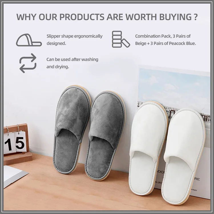 Ug Oem Hotel Slippers Luxury Wholesale Customized Logo Spa Supplies ...
