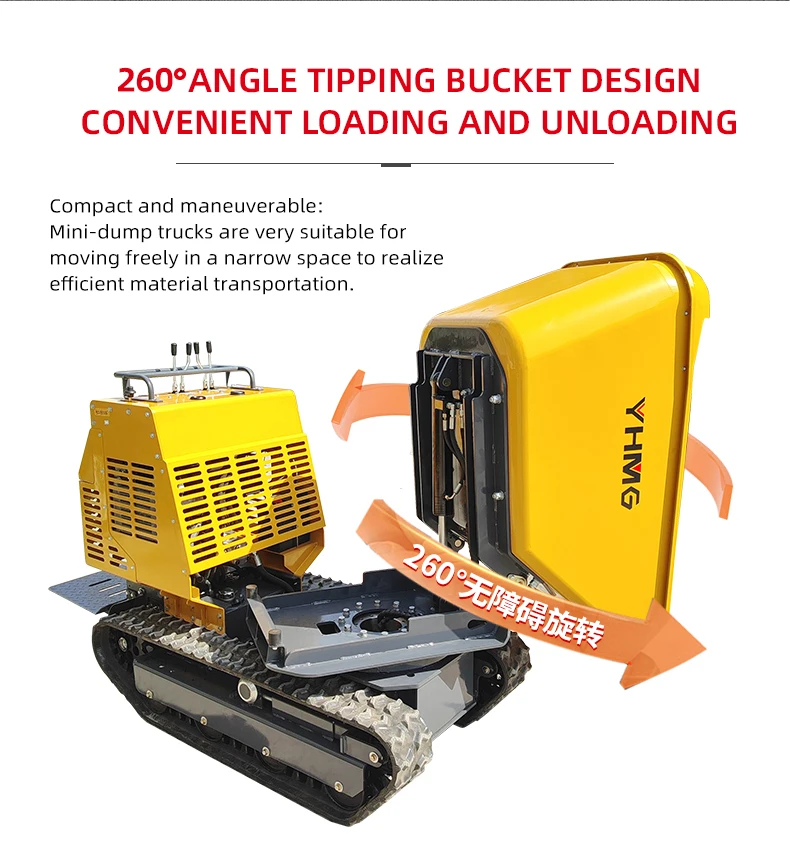 Mini Dumper Crawler - Efficient Transport Solutions