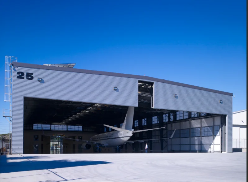 ONE-STOP China Service Prefabricated Hangar Aircraft Storage Hangar ...