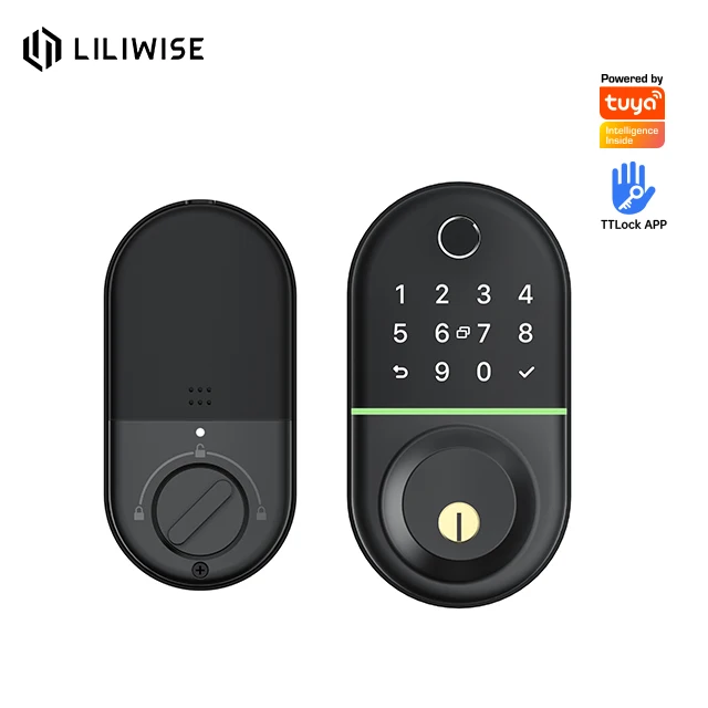 Liliwise Tuya Cerradura Inteligente Tt Lock Wifi Controlled Fingerprint ...