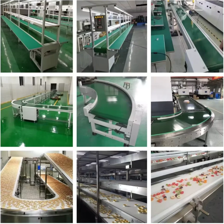 Turning Angle Conveyor 90 Degree Curved Conveyor,Industrial Conveyor ...