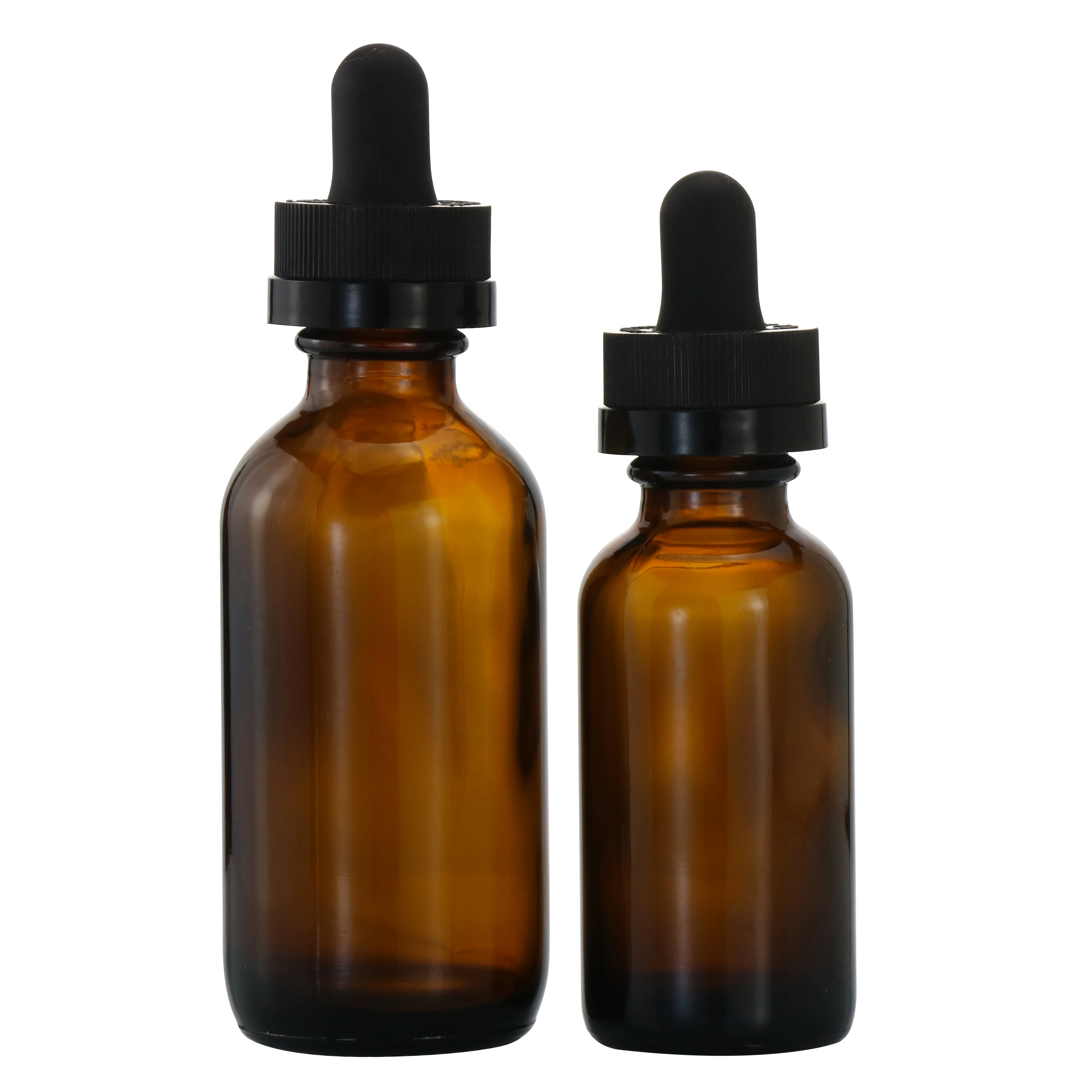 Rubber Dropper Cap with Pipette for Essential Oil Bottles