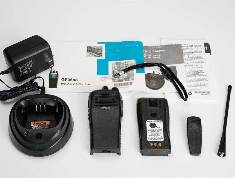 Walkie Talkie Gp3188 Gp3688 Ep450 Cp200 Cp040 5w Uhf/vhf - Buy Walkie ...