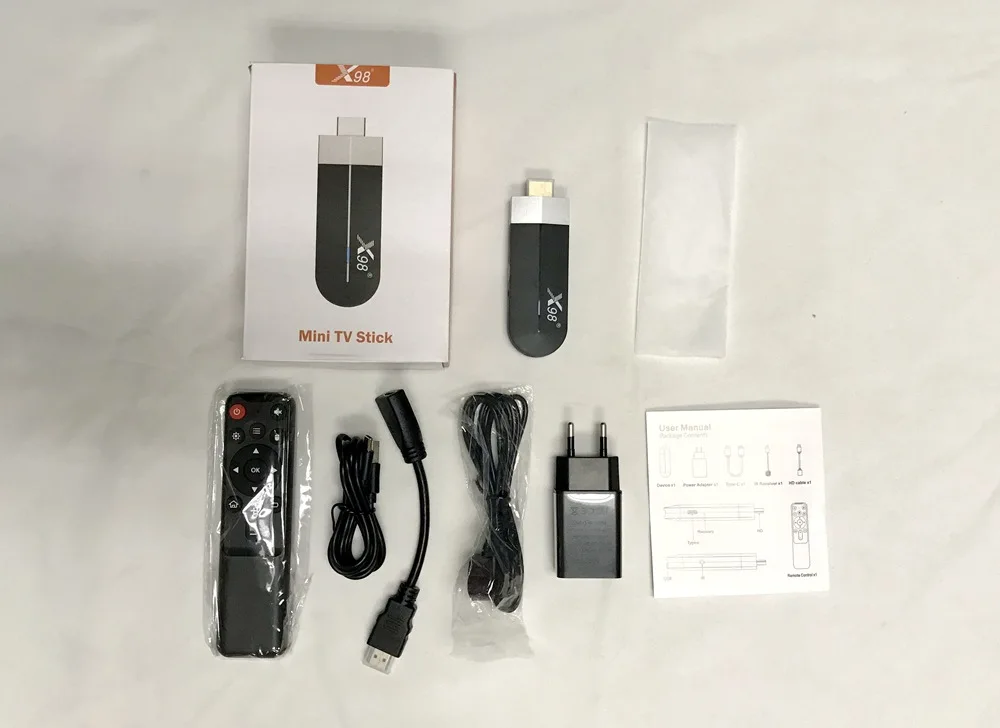 S905y4 X98 Android 11.0 Smart Usb Dongle Tv Box X98 S500 Mini Tv Stick ...