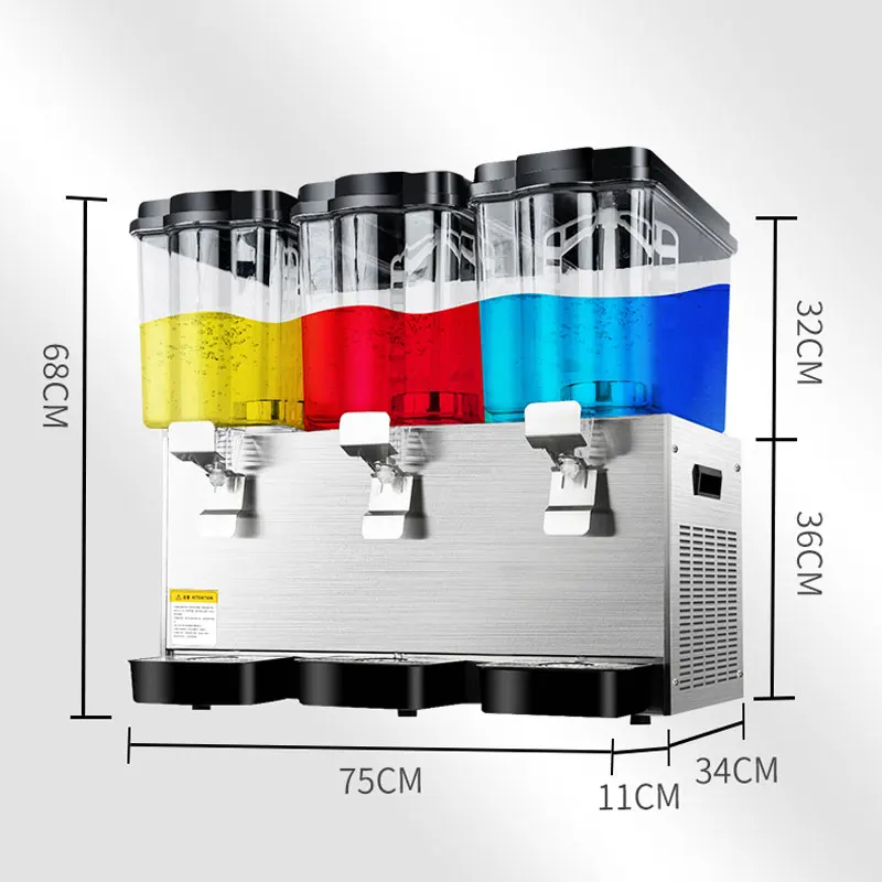 Table Top Cold Drink Juice Dispenser Machines For Juice Coffee Red Tea ...