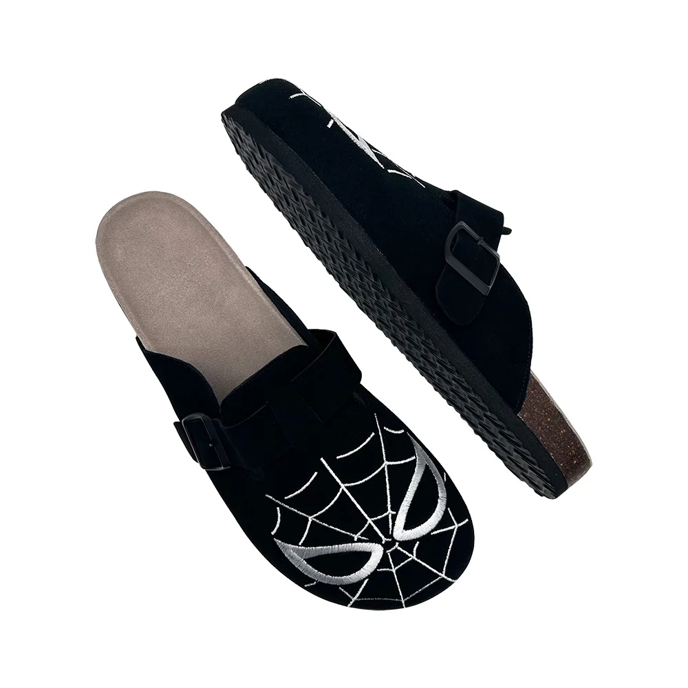 Custom Clogs for Women Men - Suede Cork Mules & Slippers