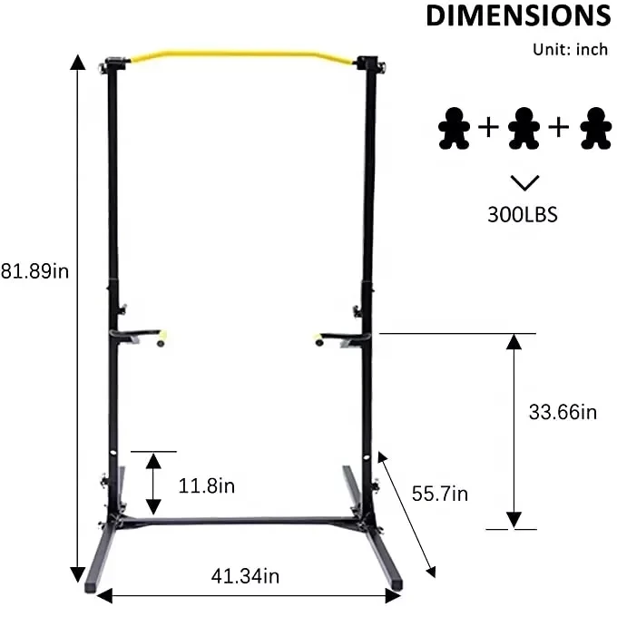 Strength Training Portable Pull up Bars - Eco-Friendly Gym Equipment