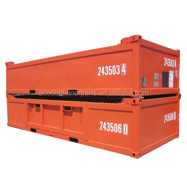 20 Feet Length 20ft 20 Ft Half Height Soft Roof Open Top Shipping ...