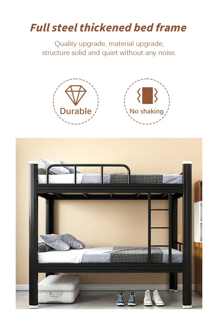 Durable Metal Frame Twin Bunk Bed With Storage - Oem | Wholesale
