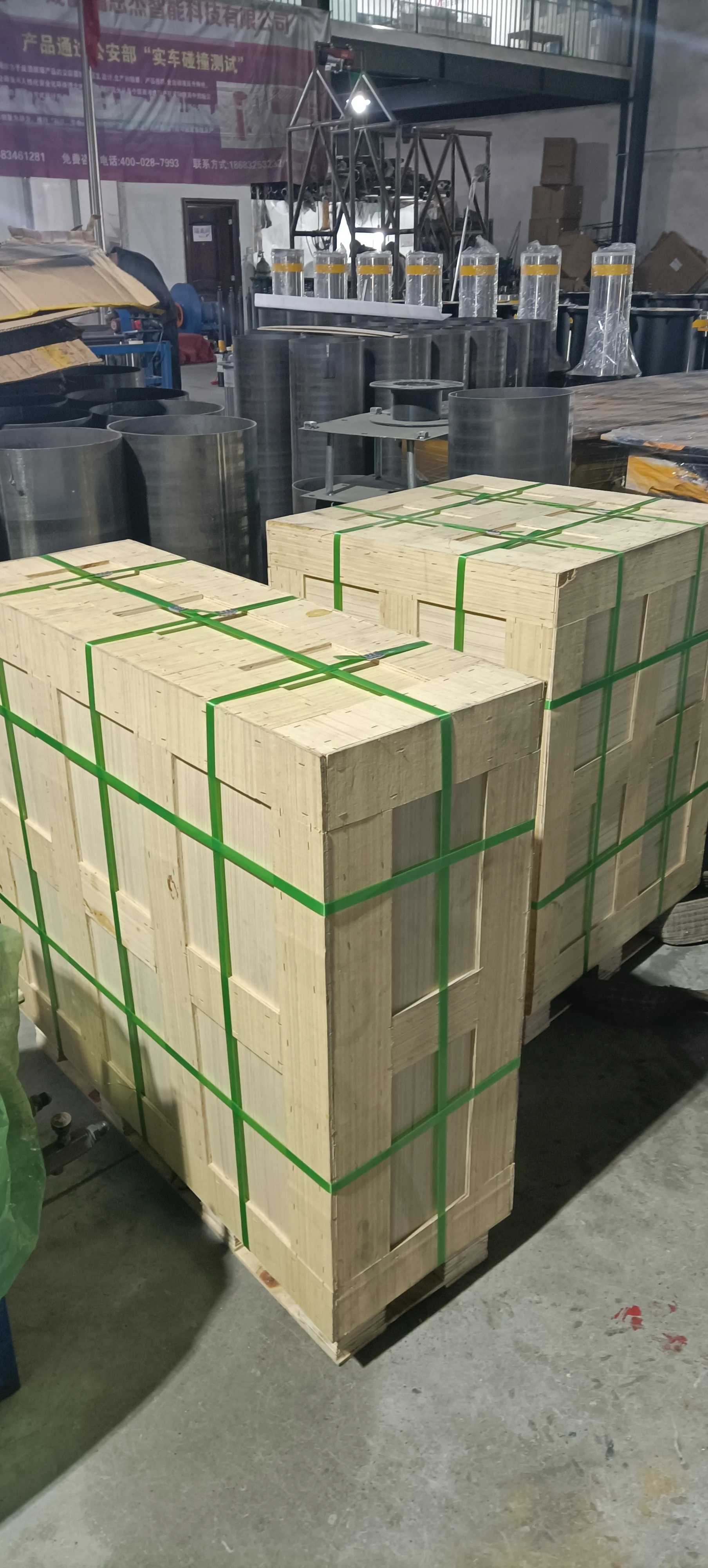 Warehouse Isolation Down Up Bollard Electric Retractable Bollards ...