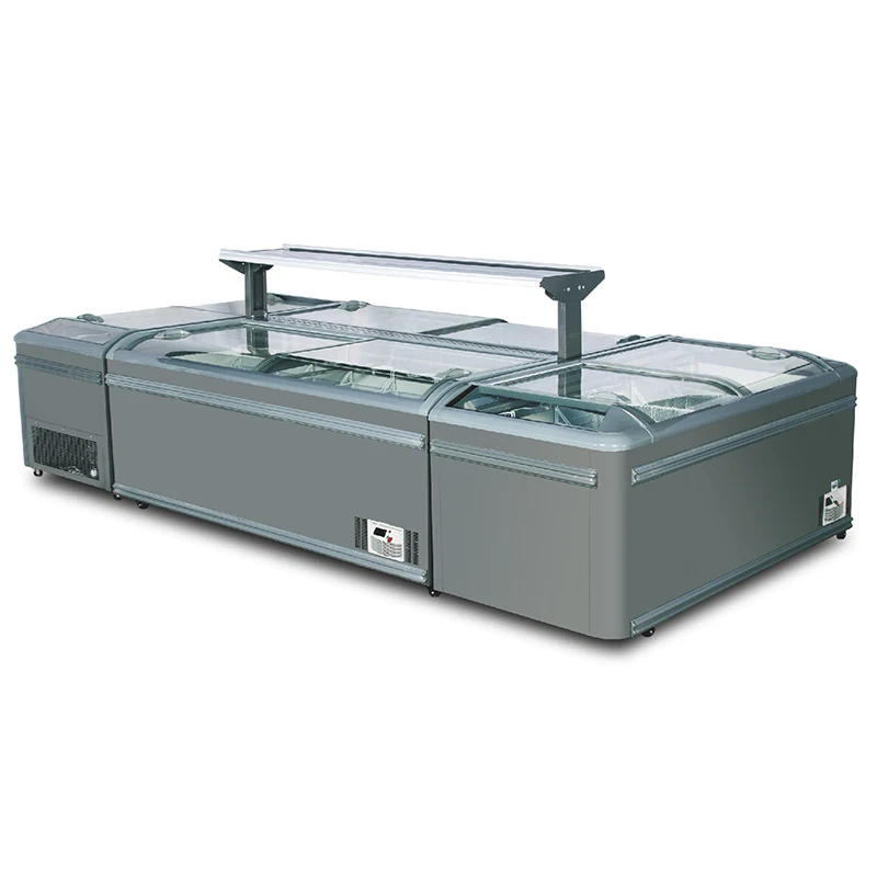 Supermarket Single-Temperature Refrigerator and Freezer with Open ...
