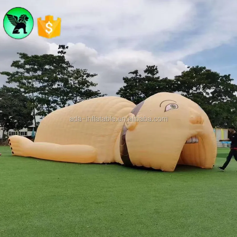 Giant Golden Inflatable Statue - Customized Sphinx Tunnel