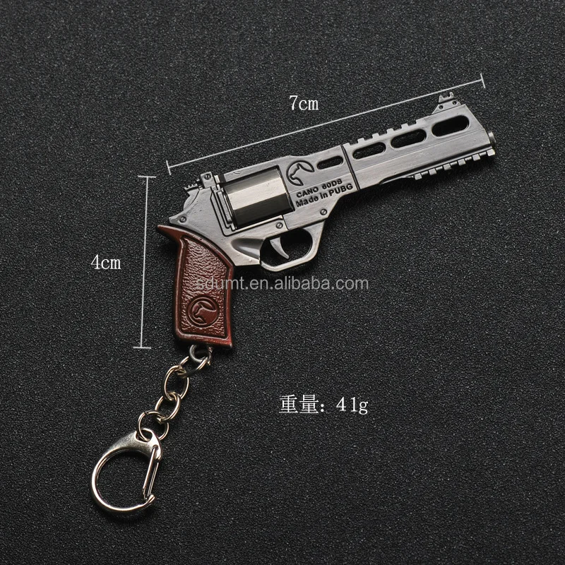 Wholesale Metal Keyring Game Cool Toy Little Pendant Weapon Key Chain ...