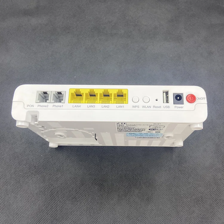 Gpon Ont Modem Router 4g Epon Onu Optical Fiber Equipment Ftth Zte F660 ...