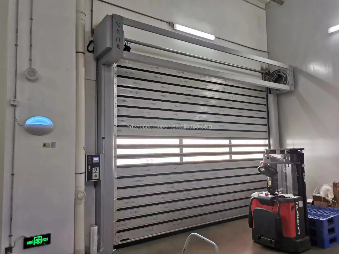 Advance Manufacturing Plant Shutter Door High Speed Industrial ...