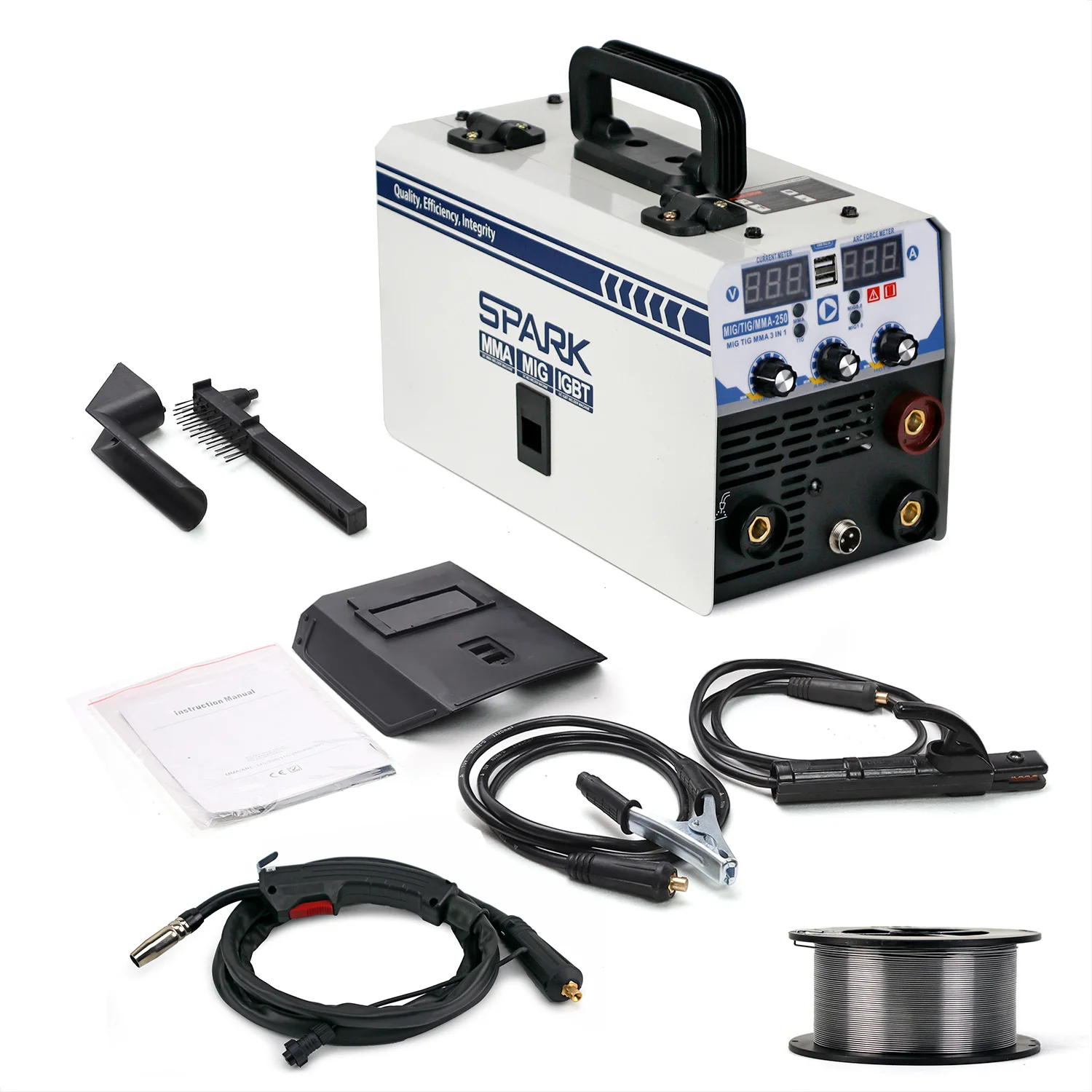 Spark new portable Mig-250 mig mma LIFT TIG welding machine 3 in 1 ...