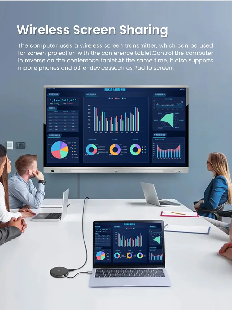 Wireless Conference System All In One Video Conference Video Conference ...