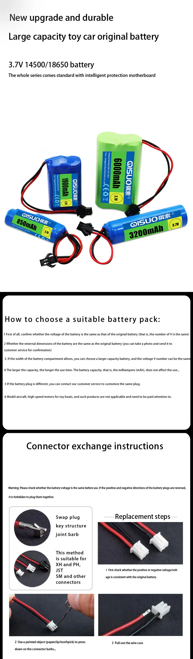 18650 Lithium Ion Battery Pack 3.7V 2500mah Rechargeable Cells for ...