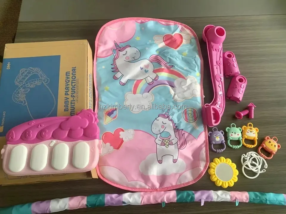 Kids Astronaut Piano Rack Pedal Sleep Blanket Baby Play Gym Mat ...